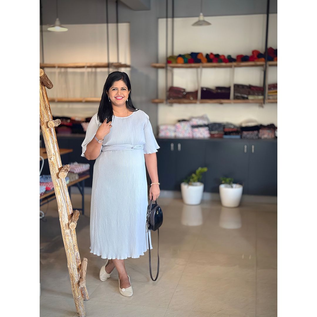 Premium Pure Hakoba Western Cotton TOP - stiched with lining - Off White