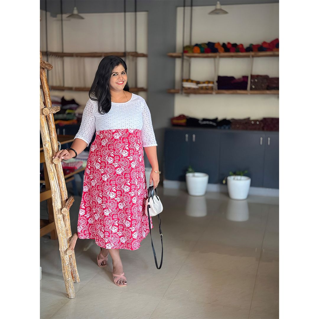 Premium Handwork Alia cut Aline kurti -00pi